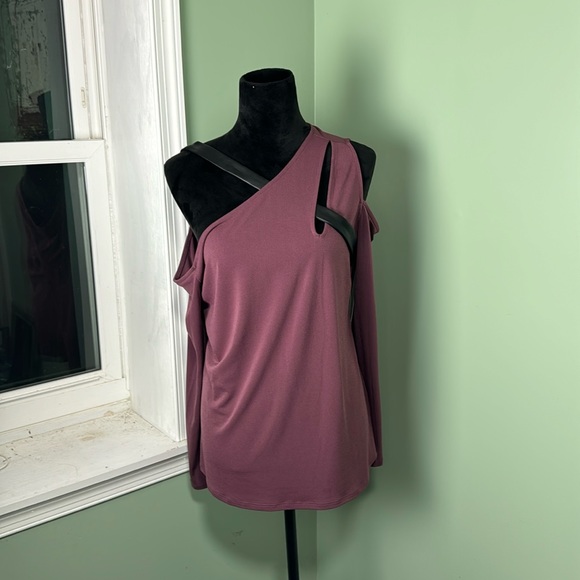 BOLD elements | Tops | Nwt Bold Elements Burgundy Off The Shoulder Top ...